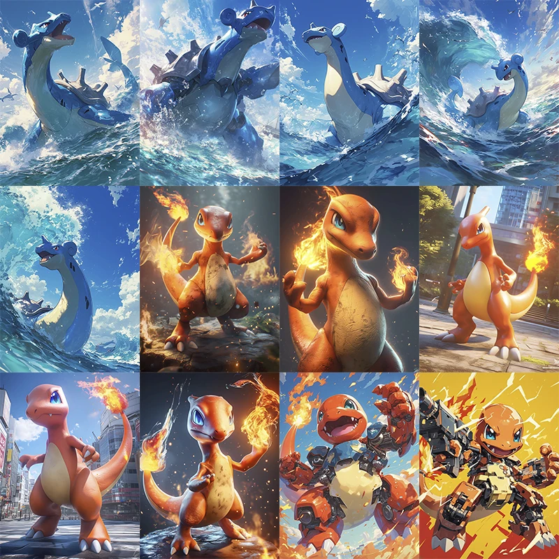 2024-New-5D-DIY-Pokemon-Diamond-Painting-Kit-Diamond-Embroidery-Color ...