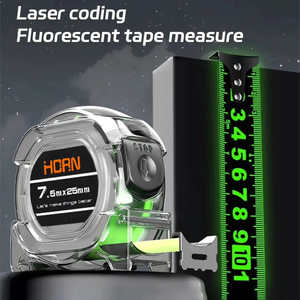 3-5-7-5-10M-Self-Locking-Tape-Measure-Fluorescent-Tape-Measure-High ...