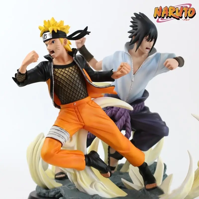 Figura Naruto Shippuden, VS Uchiha Sasuke, Estátua Modelo em PVC ...