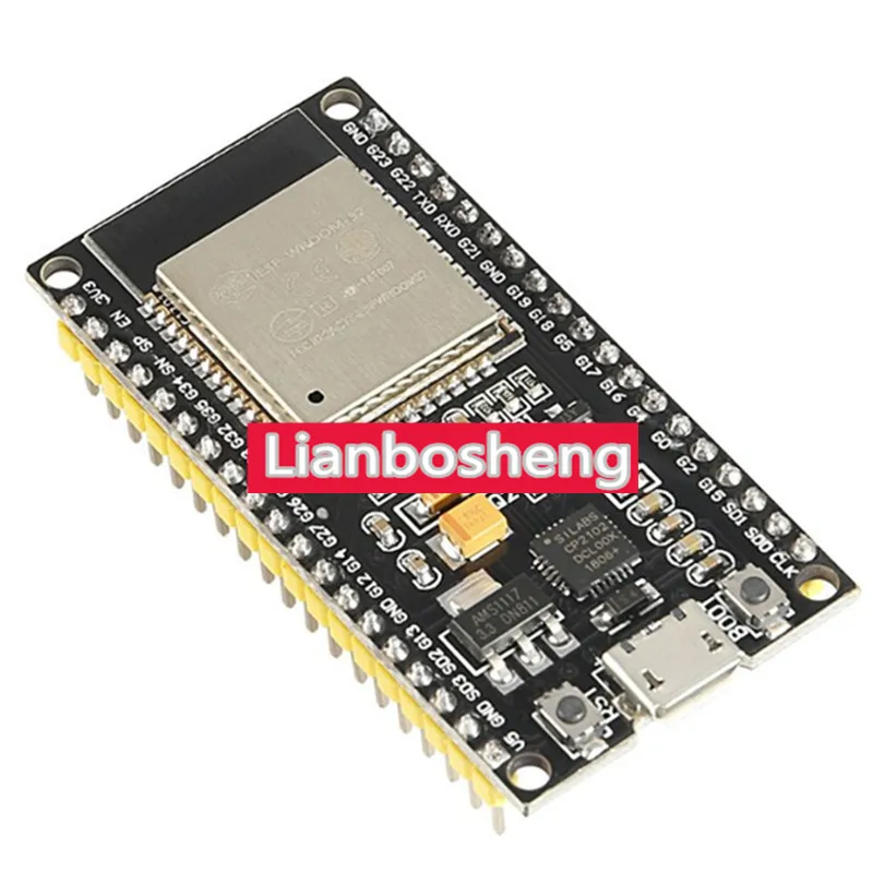 1PCS-ESP32-development-board-wireless-WiFi-Bluetooth-dual-core-CPU ...
