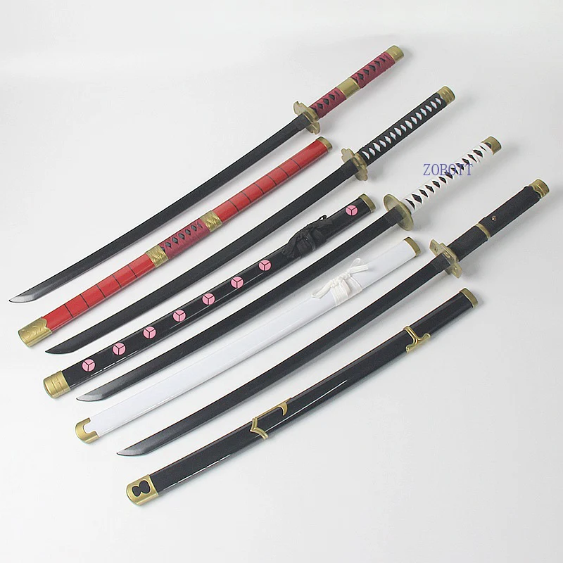 Anime-Cosplay-Roronoa-Zoro-Three-knife-Ghost-Cut-Ver-He-Dao-Katana-Role ...