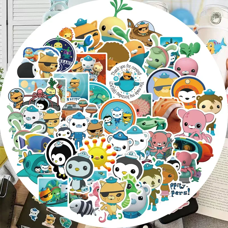 Octonauts-Stickers-Skateboard-Car-Laptop-Phone-Stationery-DIY-Decals ...