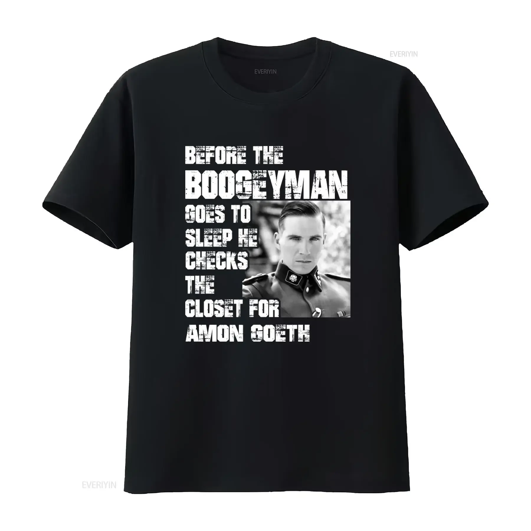 Amon Goeth Ralph Fiennes Schindlers List Boogeyman Themed T shirt for ...