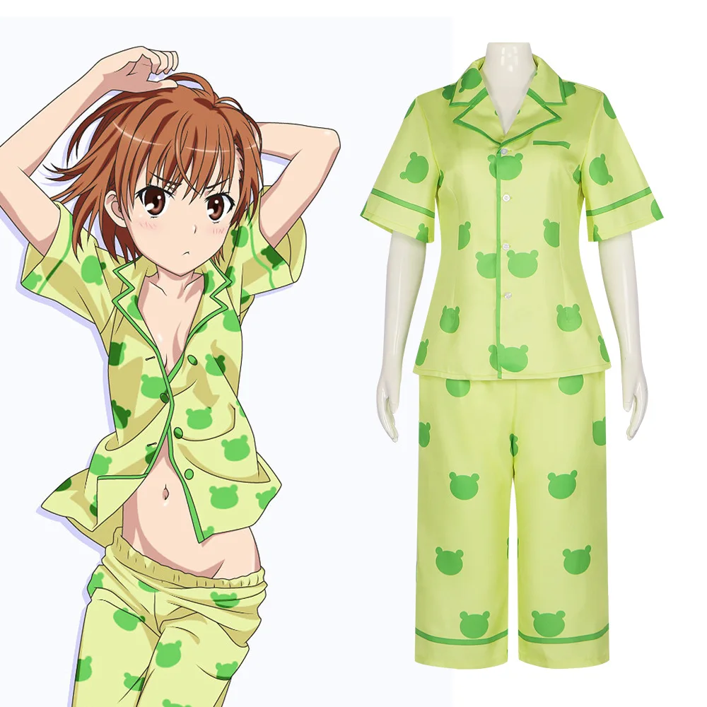 Misaka Mikoto Toaru Kagaku No A Certain Scientific Railgun Green Frog ...