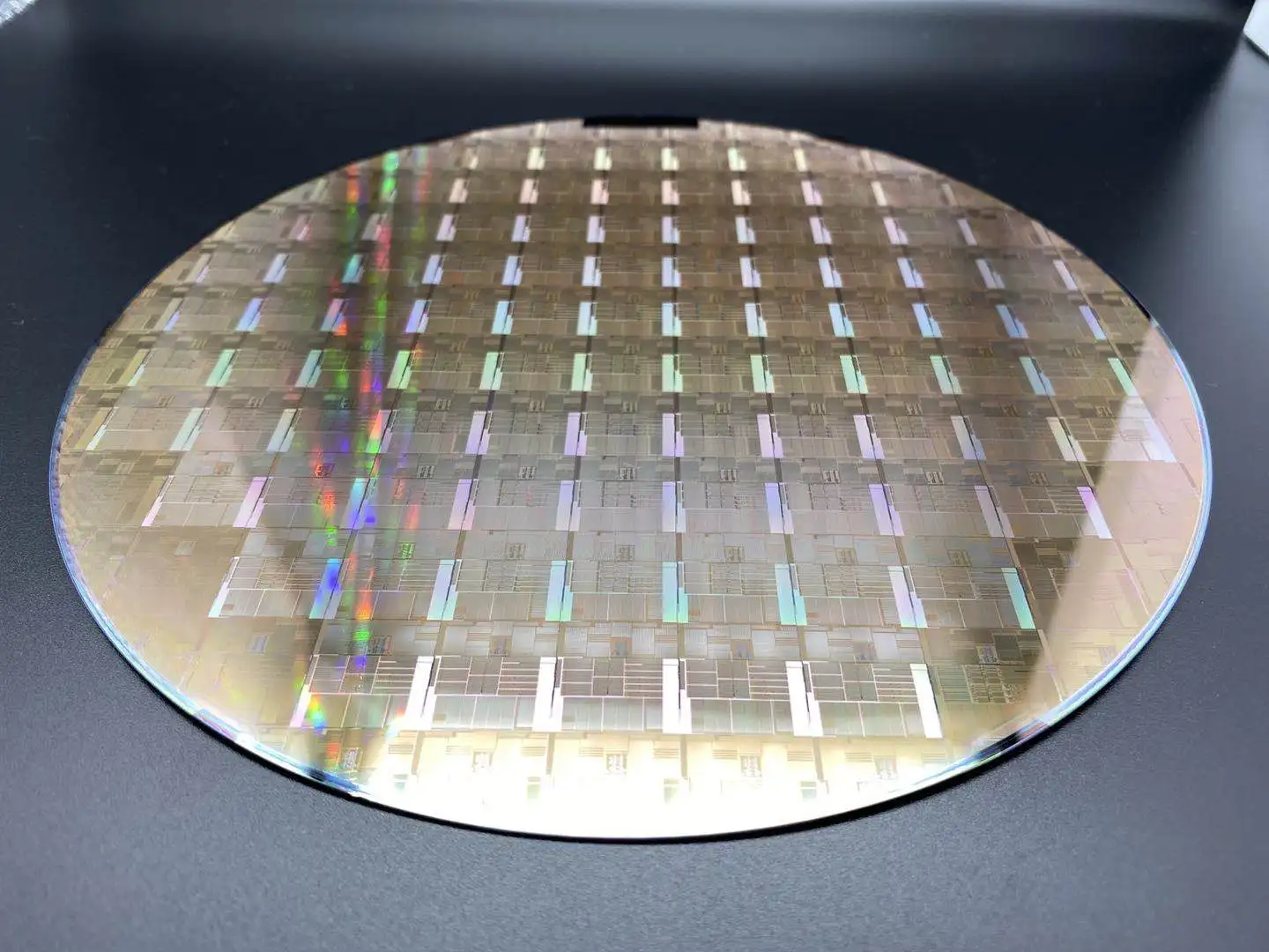 Oblea de silicona oblea de 8 pulgadas litografía circuito integrado ...