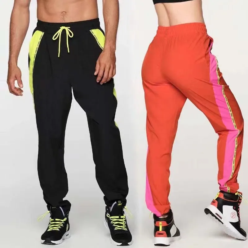 ZW Pantalon ample décontracté à séchage rapide pour hommes et femmes, vêtements de fitness ...