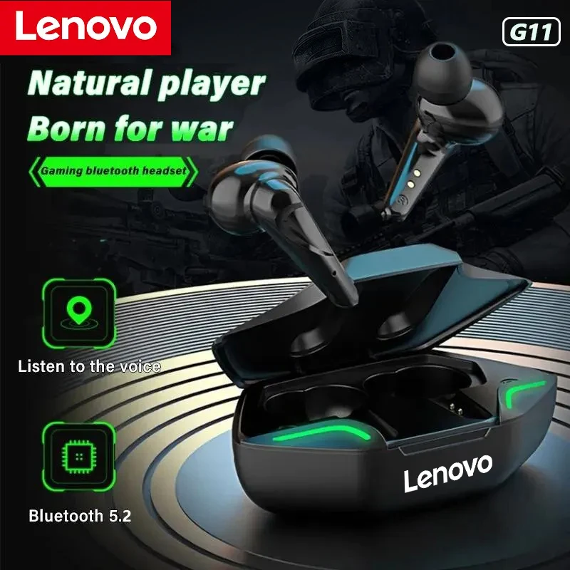 Lenovo-New-Original-V5-2-Chip-TWS-G11-Wireless-Outdoor-Sports-Wireless ...