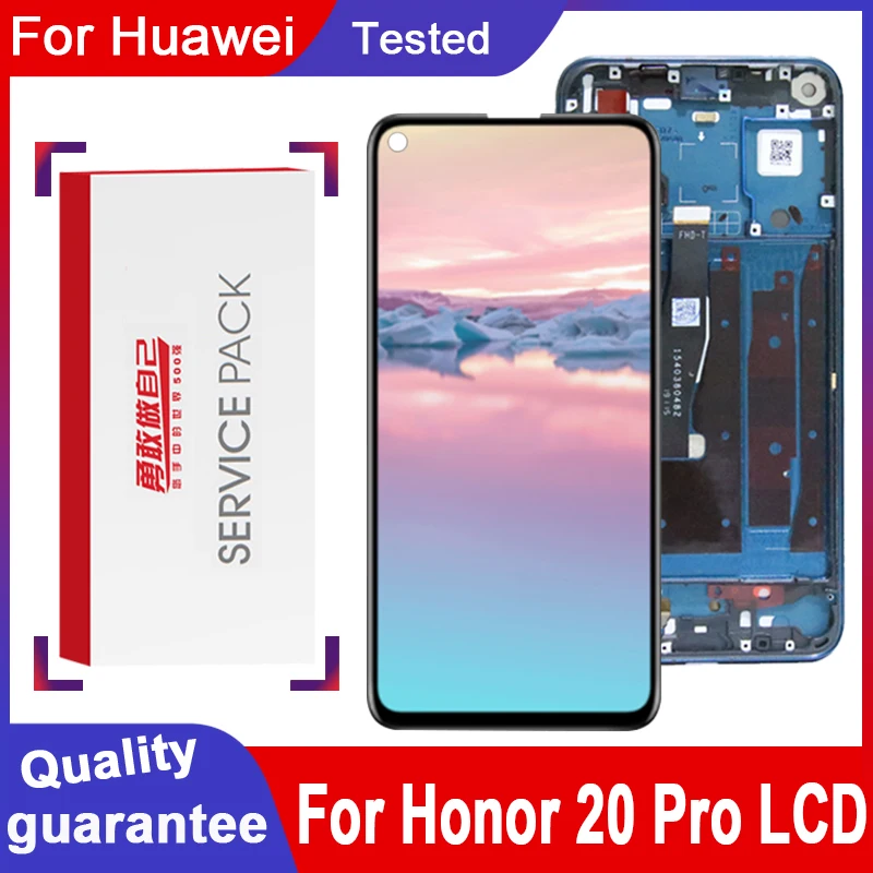 Original-Tested-6-26-Display-Replacement-For-Huawei-Honor-20-Pro-LCD ...