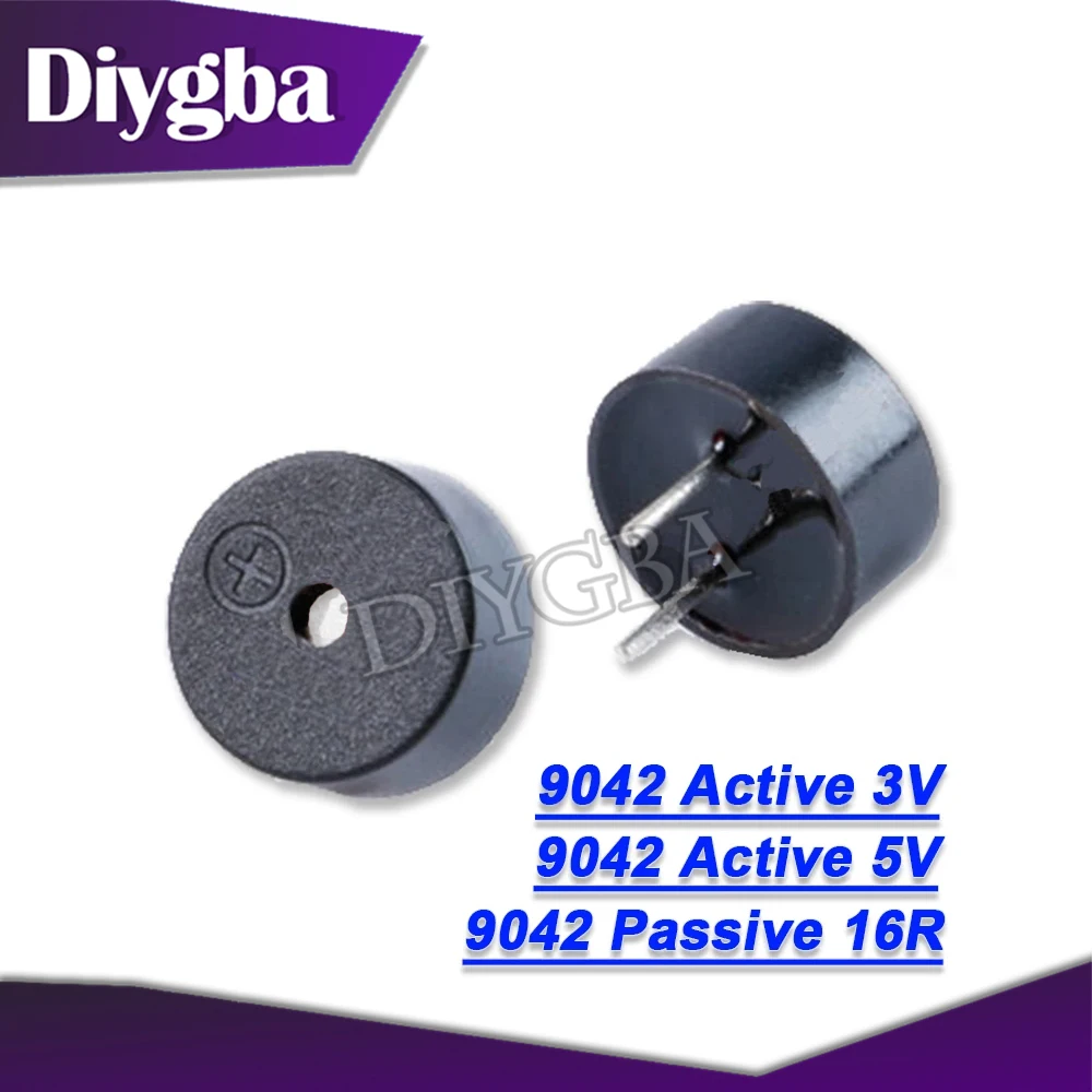 10PCS-9042-3V-5V-9x4-2mm-Integrated-Passive-Buzzer-16R-AC-3V-3-3V-9042 ...