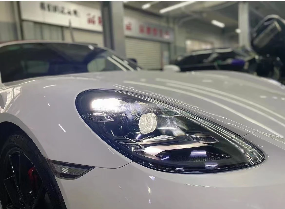 Car Front Headlight Headlamp DRL Daytime Running Light for Porsche 718 ...