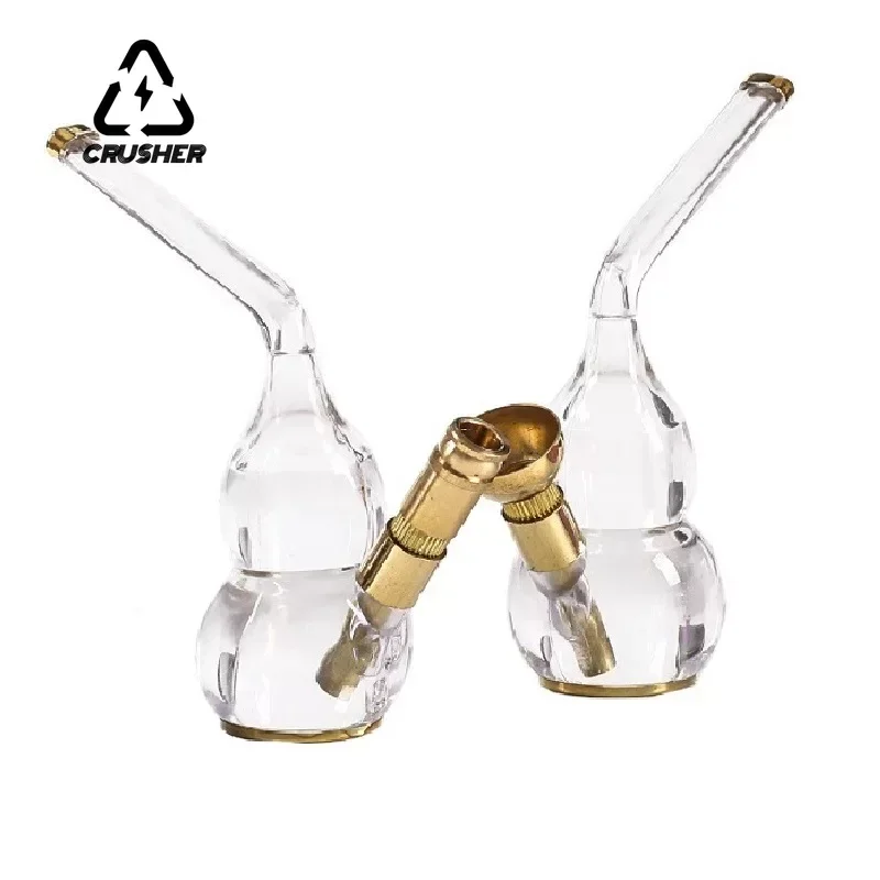 CRUSHER-Mini-Portable-Shisha-Hookah-Water-Pipe-Bottle-for-Smoking-Dual ...