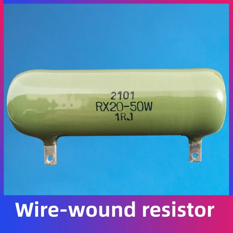 1PIECE RX20 High Power Vitreous Tube Type Enamalled Wire-wound Resistor ...