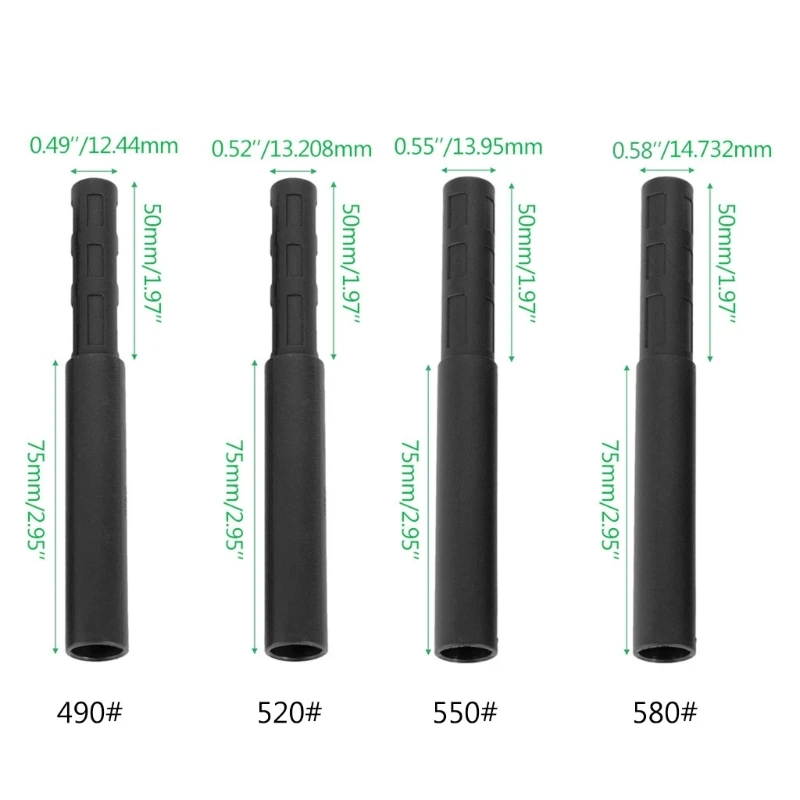 5Pcs-Lightweight-Graphite-Golf-Shaft-Extender-Extension-Rods-Golf-Shaft ...