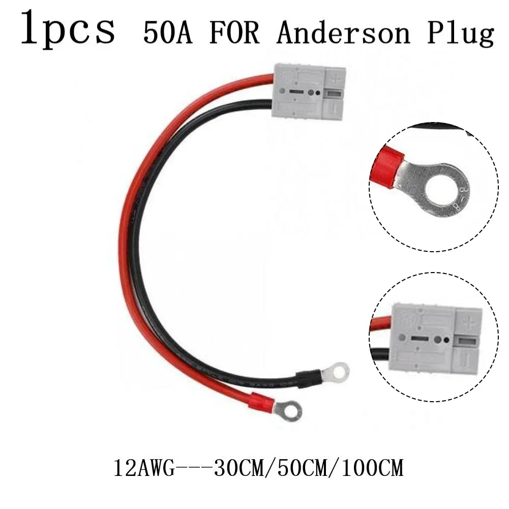 Anderson Connector 50a 8AWG Anderson SB-50 Connector Cable For LiFePO4 ...