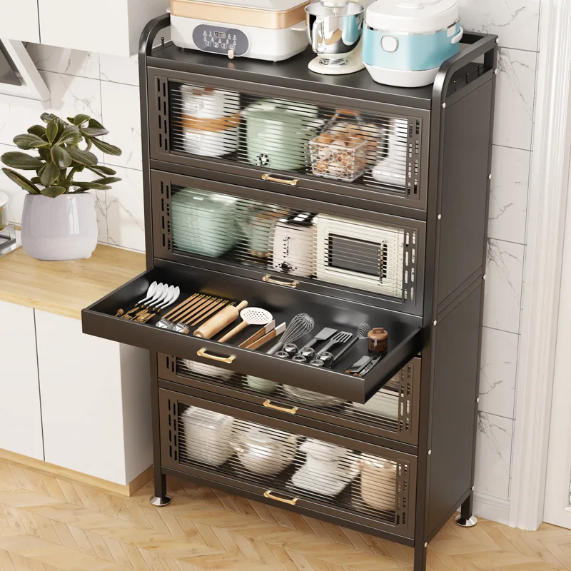 Floor-Standing-Kitchen-Storage-Cabinet-with-Door-Gap-Storage-Cabinet ...