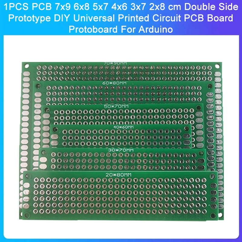 1PCS-PCB-7x9-6x8-5x7-4x6-3x7-2x8-cm-Double-Side-Prototype-DIY-Universal ...