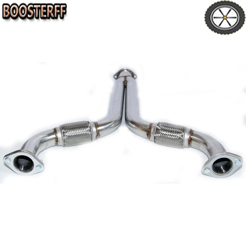 Stainless Header Y Pipe for 03-06 Nissan 350Z G35 Base Coupe 2D VQ35DE ...