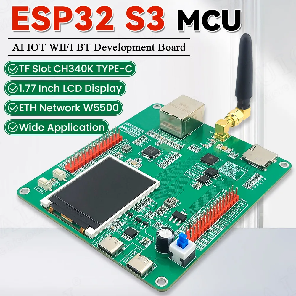 ESP32-S3-Development-Board-with-1-77-Inch-LCD-Display-AI-Internet-BT-2 ...