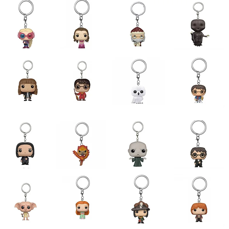Funko-POP-Harries-Keychain-Hermione-Ron-Malfoy-Ginny-Potters-Luna ...