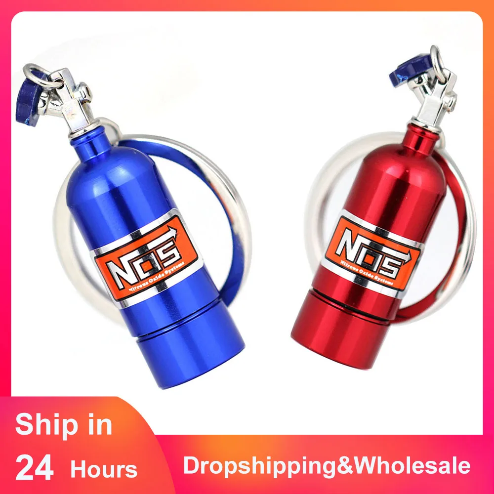 LLavero de botella de óxido nitroso Turbo NOS, caja de pastillas ...