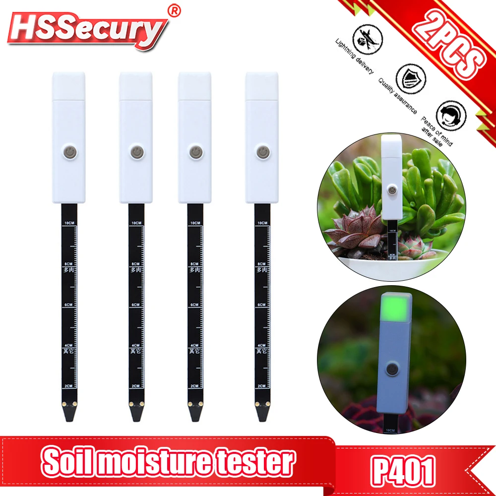 1/2/3PCS Soil Moisture Meter Plant Water Meter for Indoor Outdoor Smart ...