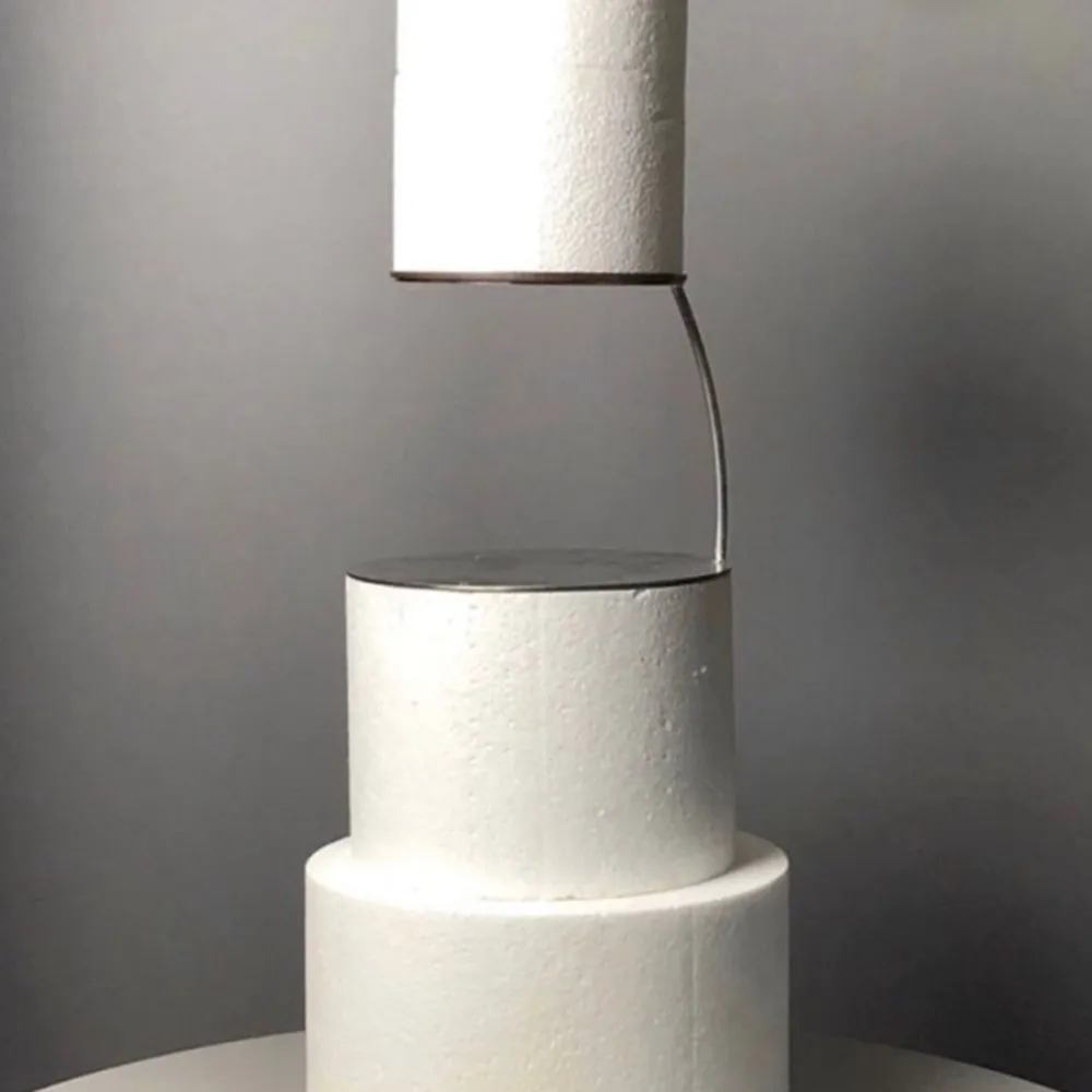 Double-Layer-Cake-Support-Stand-Multi-layer-Cake-Base-Support-Iron-Cake ...