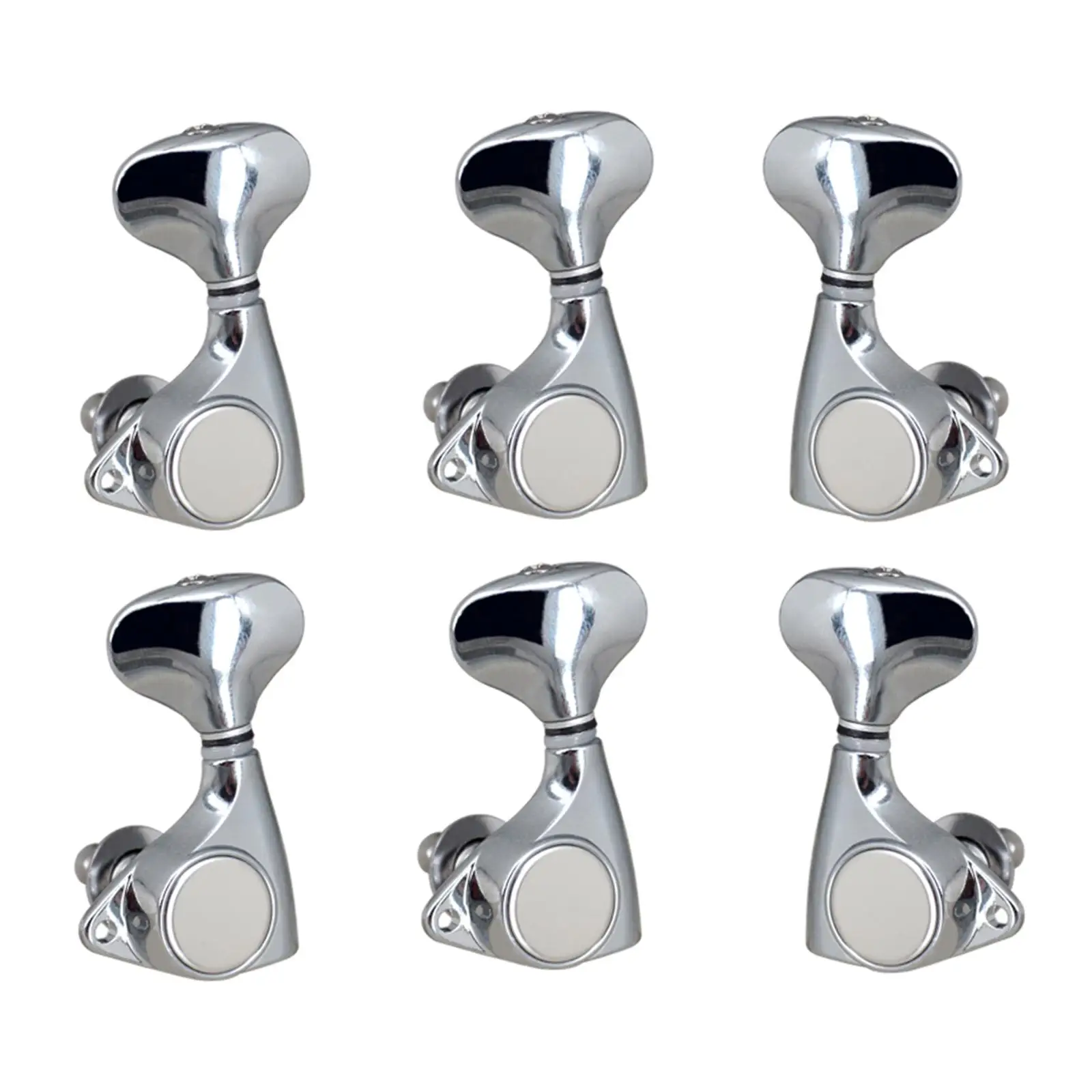 6 Pieces Guitar String Tuning Pegs 4L and 2R 1:18 Vintage Design ...