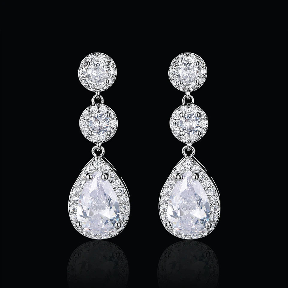 ZAKOL-Luxury-Zircon-Wedding-Long-Dangle-Earrings-Round-Water-Drop-AAA-CZ-Bridal-Wedding-Jewelry ...