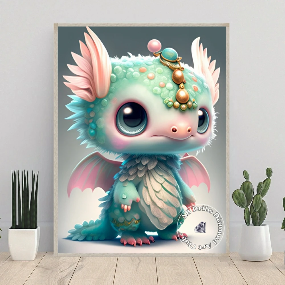 Cute Baby Dragon Cartoon