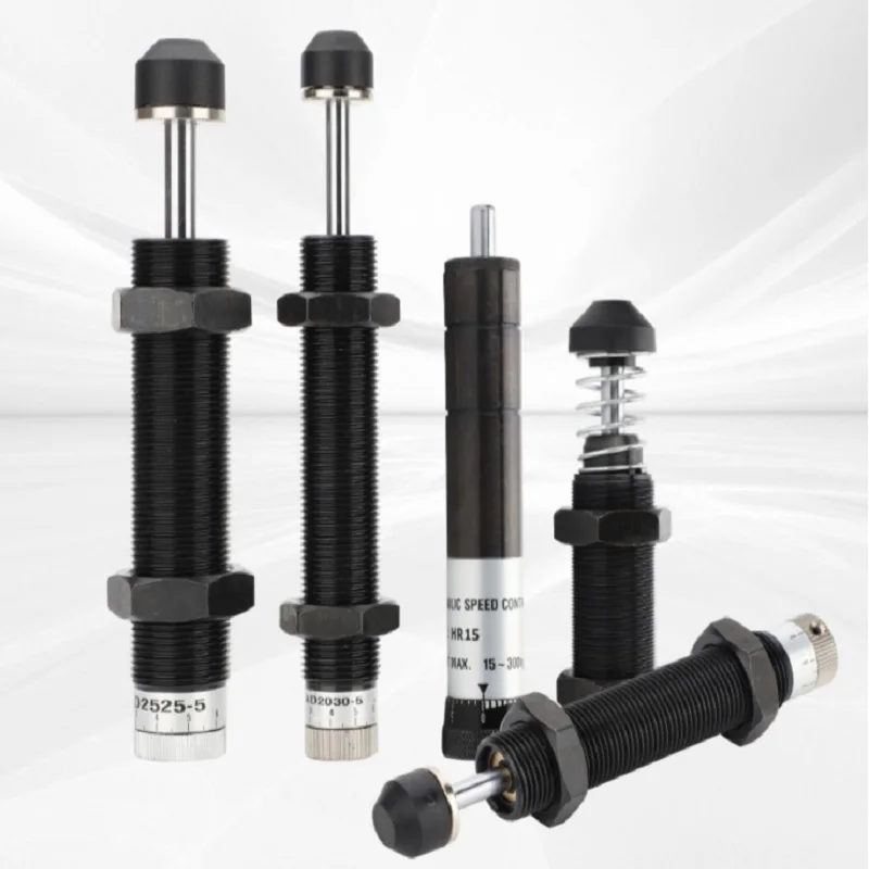 Pneumatic-Oil-Damper-Manipulator-Adjustable-Buffer-AC0806-AC3650-Shock ...