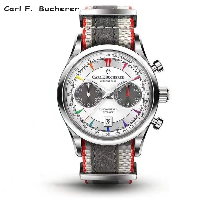 2023 neue Carl F. Bucherer Limited Edition Fünf Nadel Serie Bunte ...
