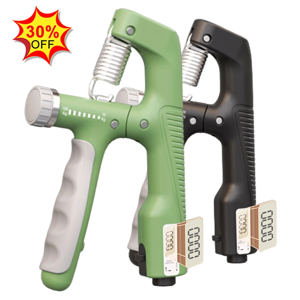 10-100Kg-Hand-Grip-Expander-Finger-Exerciser-Strengthener-Wrist-for ...