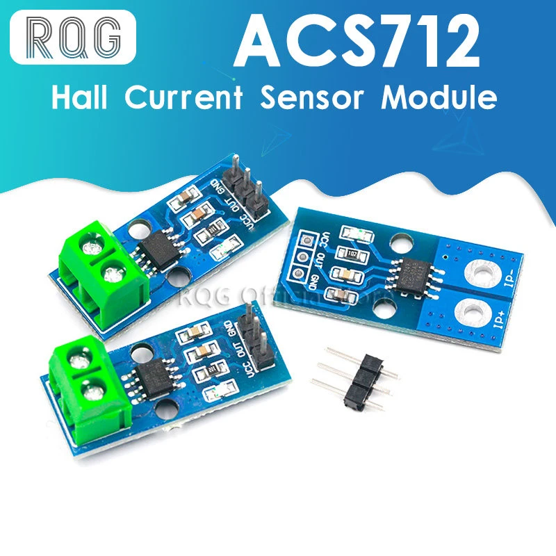 Hall Current Sensor Module | Tool Parts - Acs712 5a 20a 30a Sensor ...