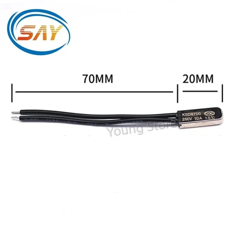 KSD9700 Normally closed 5A 250V 55C 75C 85C 90 95C 100C 145 Degree ...