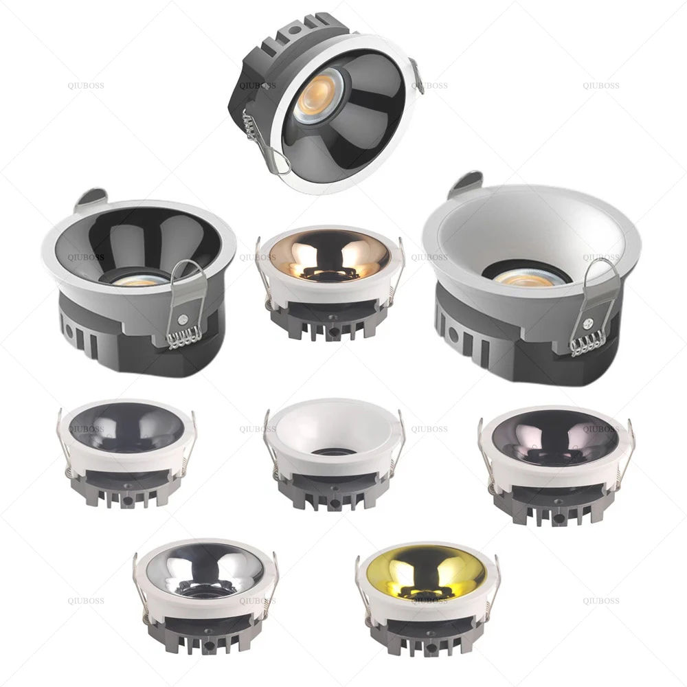 Ultra-thin-Dimmable-COB-Spotlight-Anti-Glare-Spotlight-Recessed-LED ...