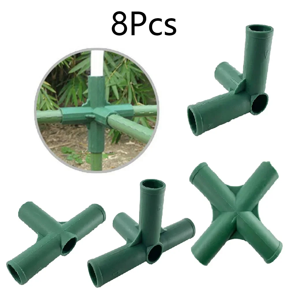 8pcs-Greenhouse-Frame-Connector-19mm-Plants-Awning-Pillar-Connectors ...