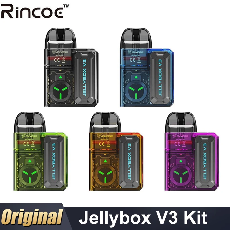 Rincoe-Kit-de-vapeo-Original-Jellybox-V3-Pod-vaporizador-de-cigarrillo ...