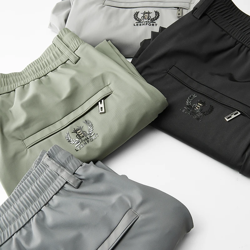 High-Quality-Autumn-New-Men-s-Business-Casual-Pants-Zipper-Pocket ...