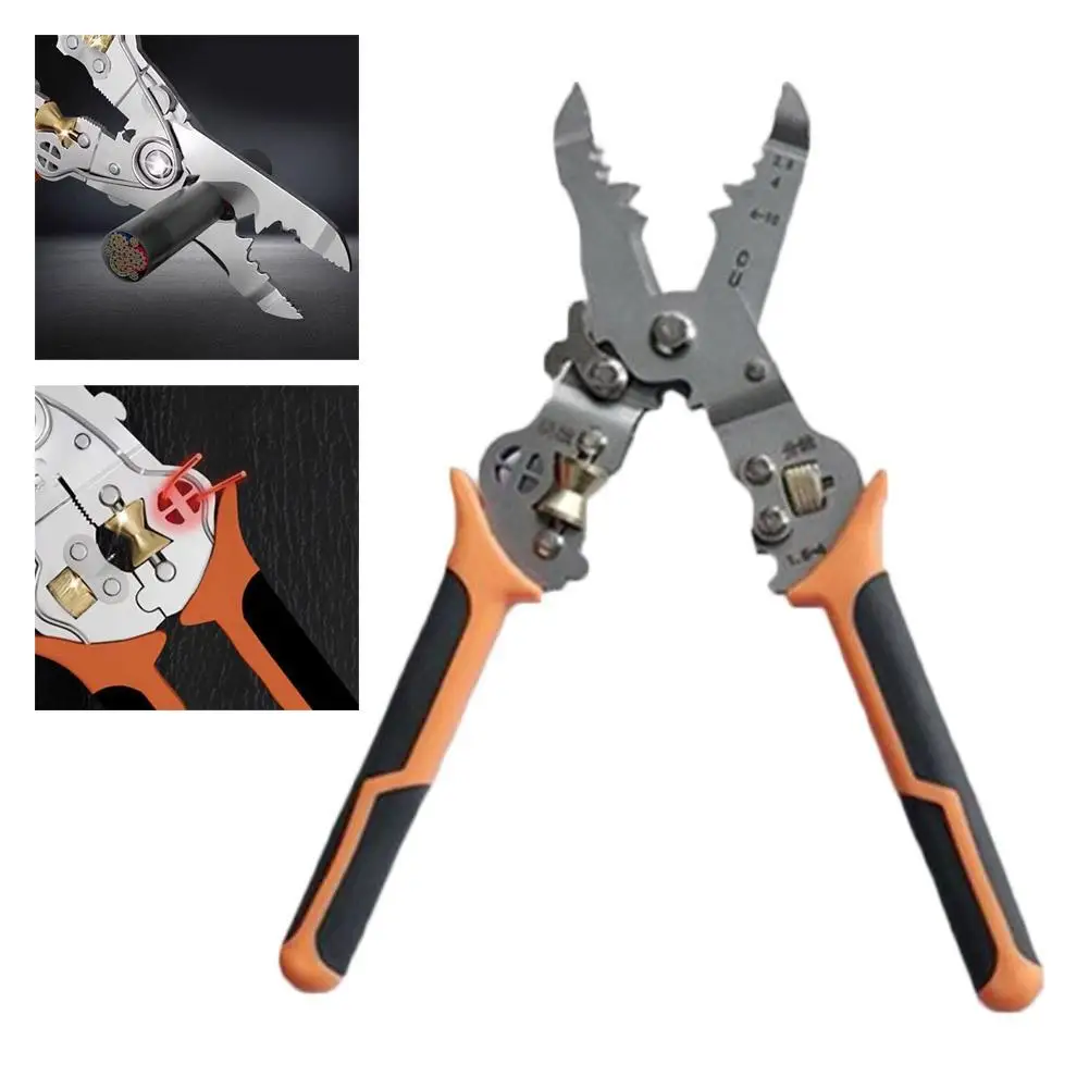 10-In-1-Wire-Pliers-Multifunctional-Electrician-Peeling-Household ...