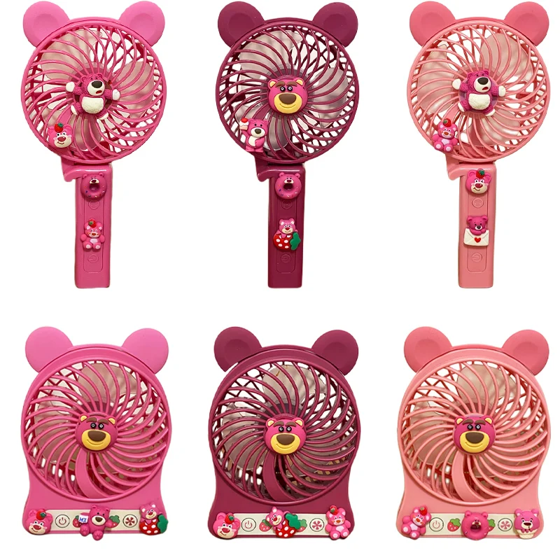 Disney-Lotso-Desktop-Electric-Fan-Anime-Cute-Cartoon-Handheld-Fans ...