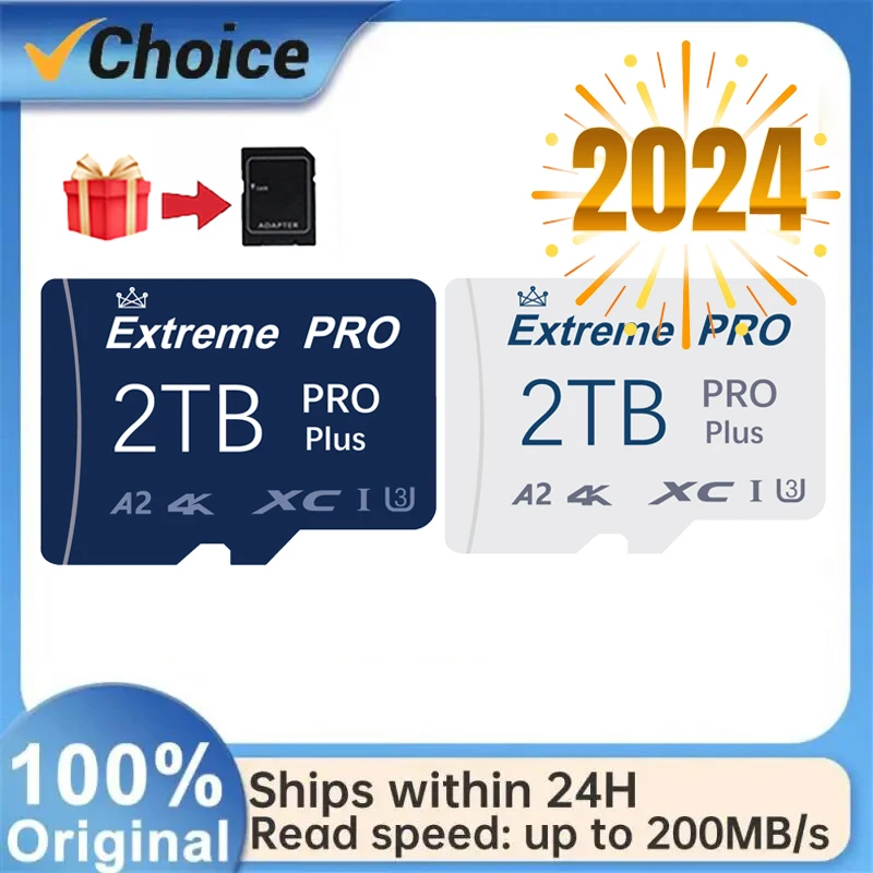 2024-NEW-Micro-TF-SD-Card-2TB-U3-A2-Memory-Card-Class-10-Memory-Card ...