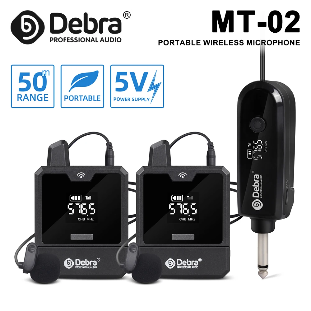 MT102 Stage professional wireless microphone, plug and play UHF IEM 501 ...