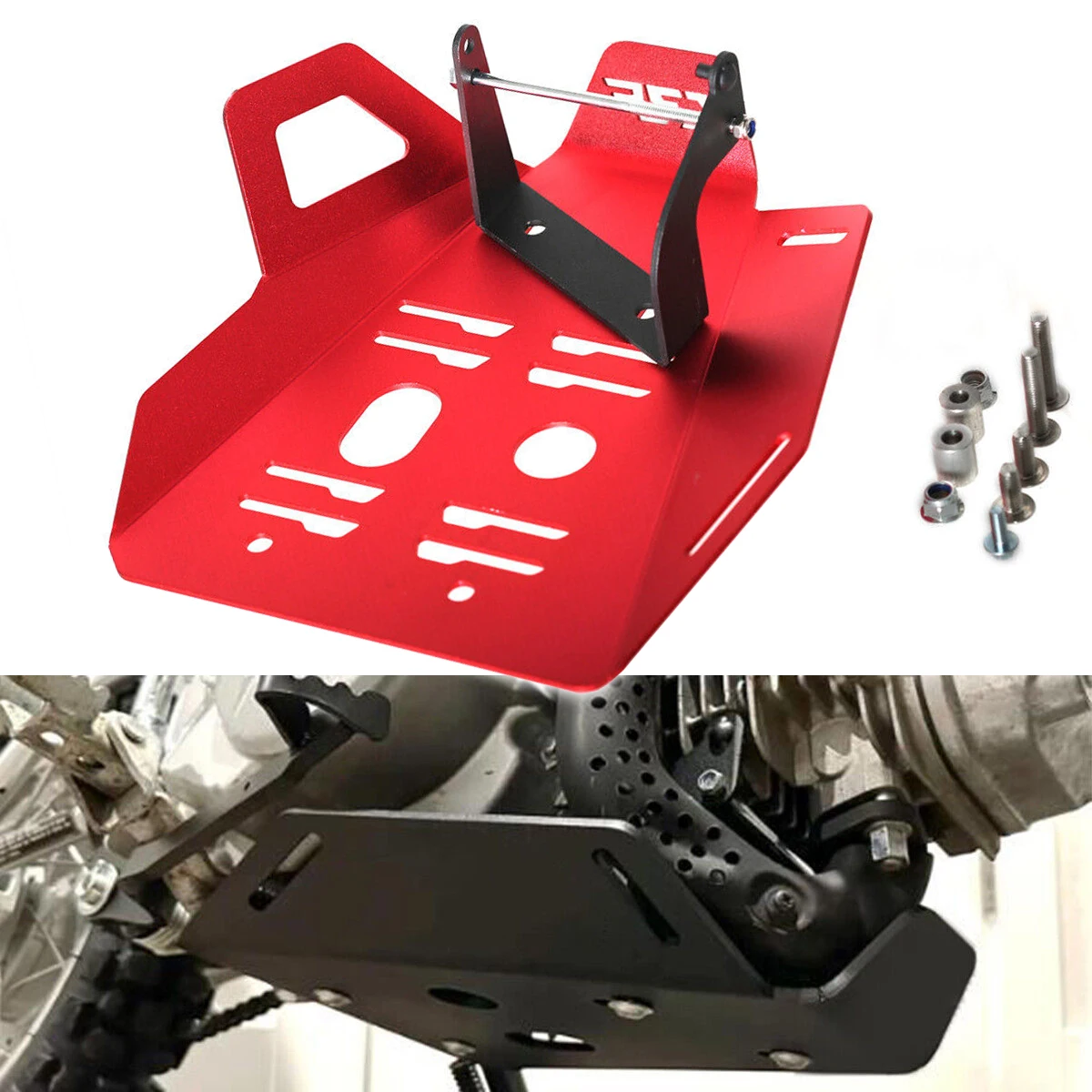 Front Skid Plate Engine Lower Guard Bash Cover For HONDA CRF110F 2013 ...