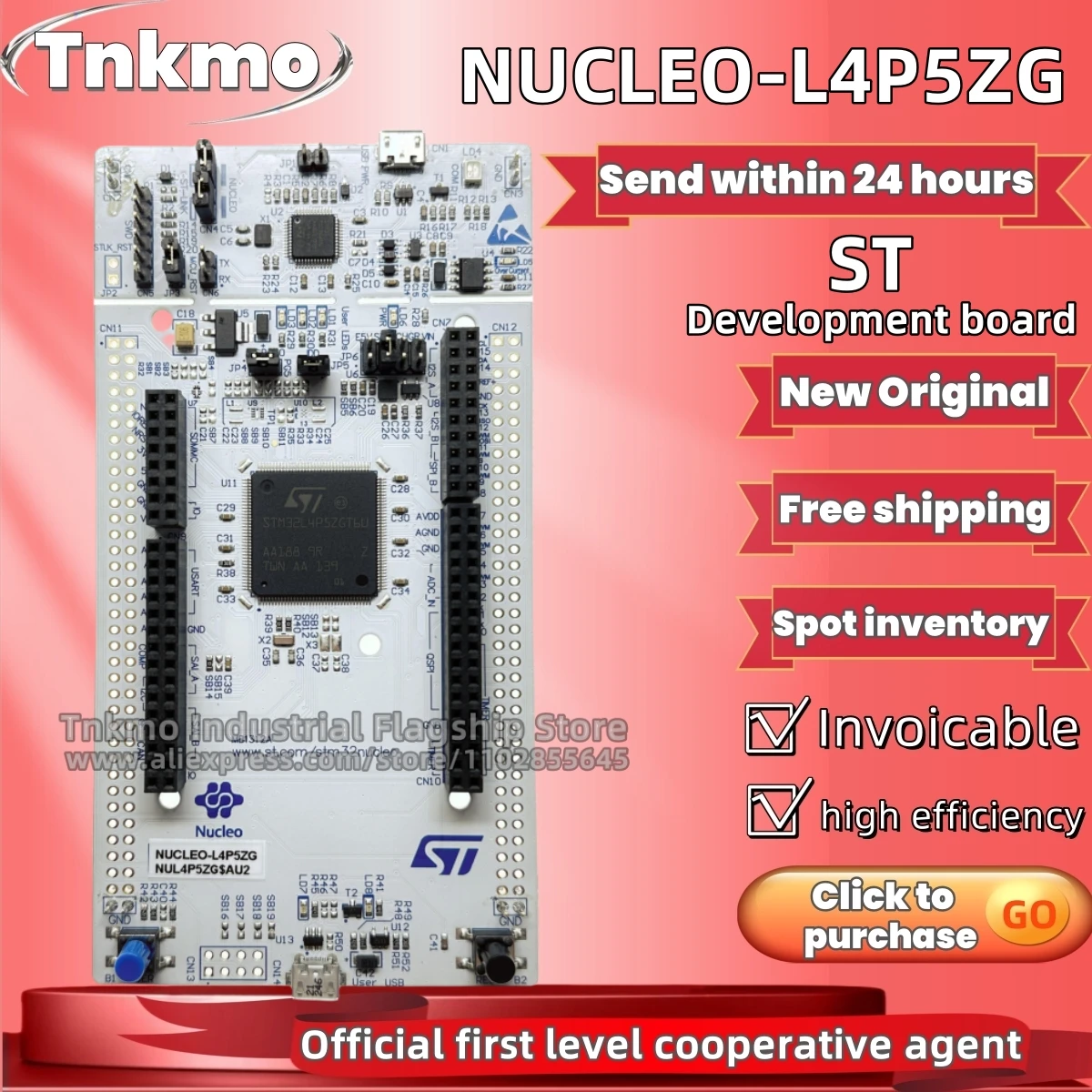 1PCS-LOT-NUCLEO-L4P5ZG-Nucleo-144-Development-board-STM32L4P5ZGT6U-100 ...