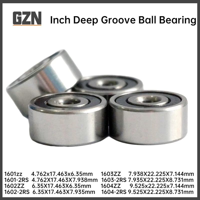 4pcs-British-Non-standard-Deep-Groove-Ball-Bearing-1601-1602-1603 ...