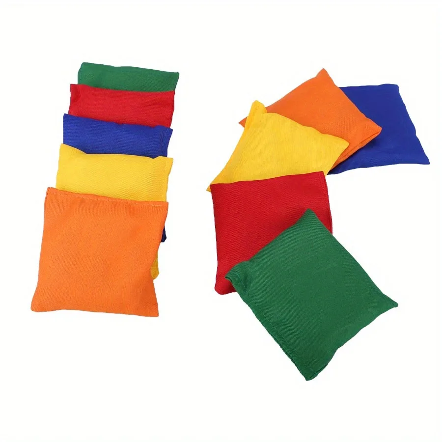 Pack of 10 Pack of 12 10cm Small Sandbag Throwing Square Sandbag ...