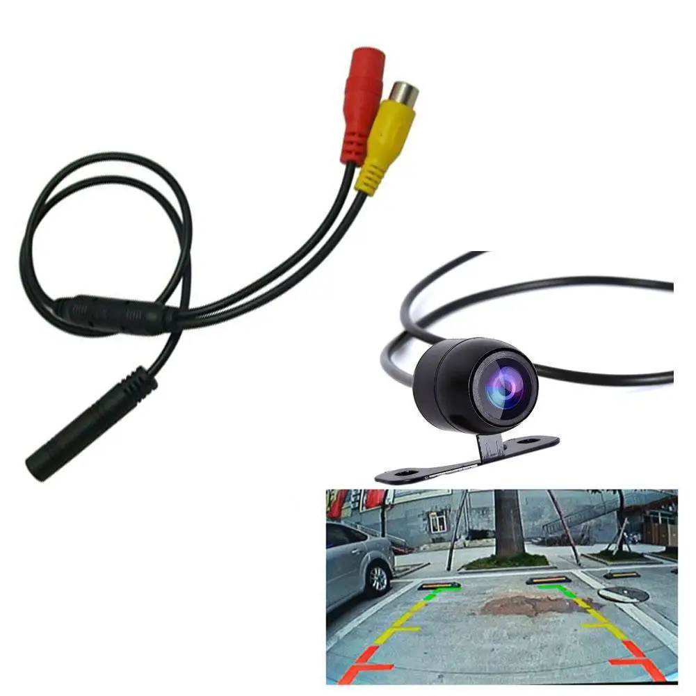 1Pc-Car-Reverse-Backup-Camera-4-Pin-Male-To-Female-Connector-RCA-CVBS ...
