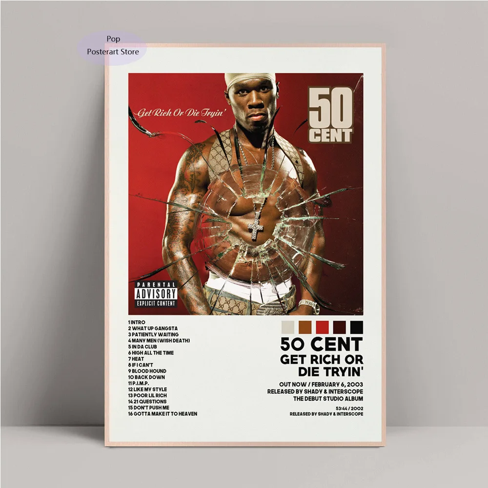 Get Rich Or Die Tryin Album Cover