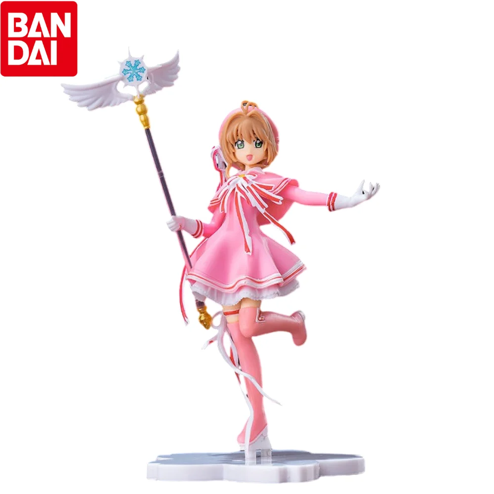 15CM-Anime-Lovely-Pink-Card-Captor-SAKURA-Action-Figures-Models-PVC ...