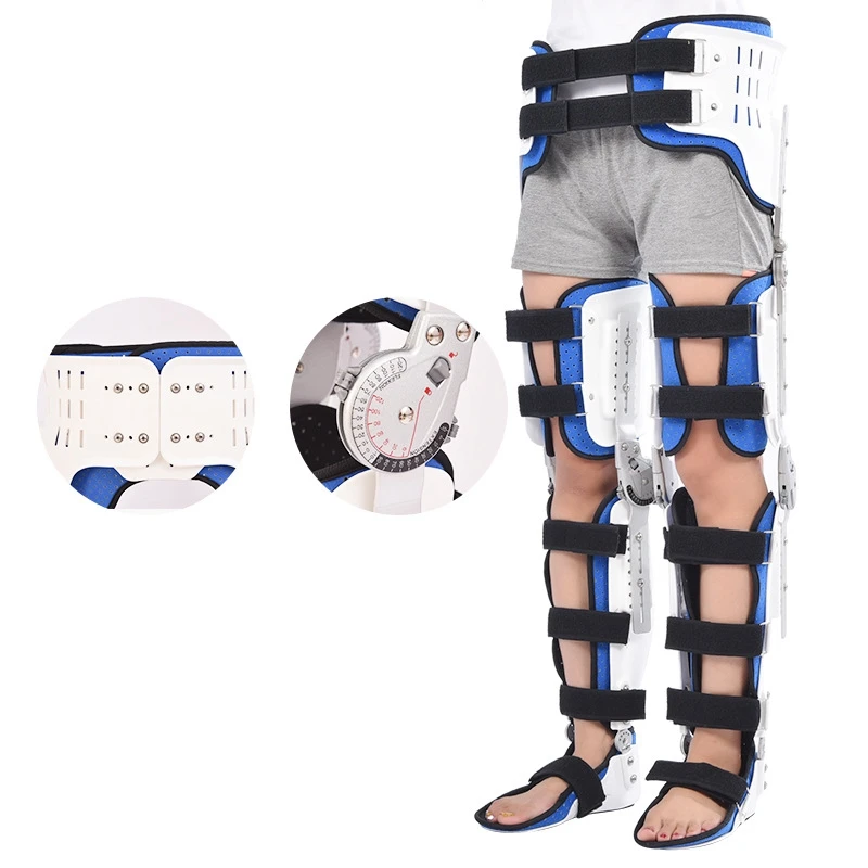 Knee Orthosis Large-angle Adjustable Hip Knee Ankle Foot Hip Crotch ...